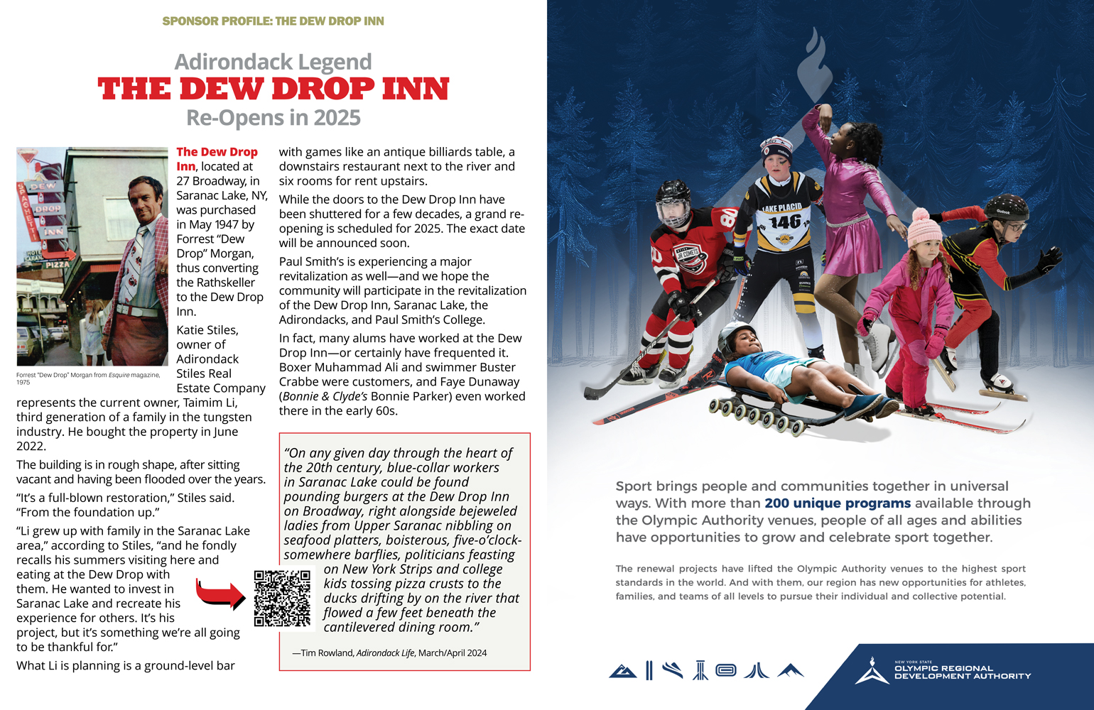 Dew Drop Inn - Paul Smith's College